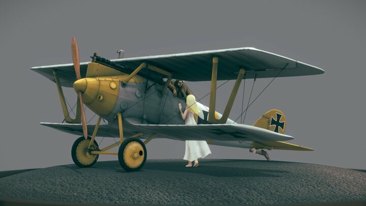 ArtStation - Airplane [Sketchfab]