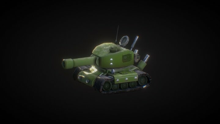 ArtStation - Cartoon Tank