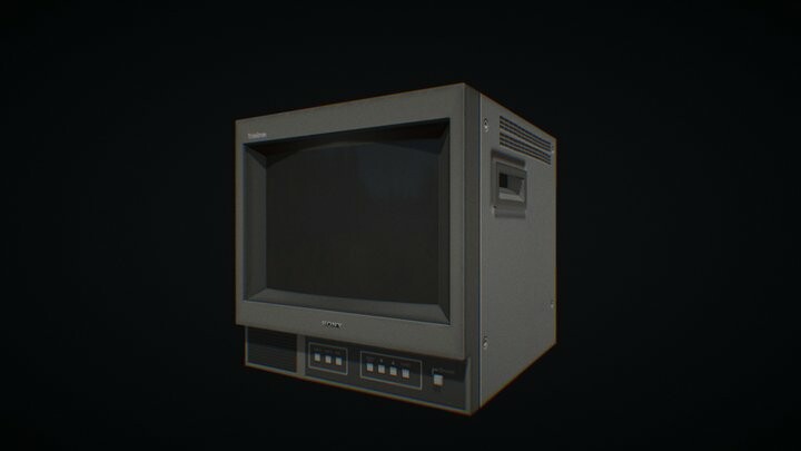 ArtStation - Sony Trinitron CRT