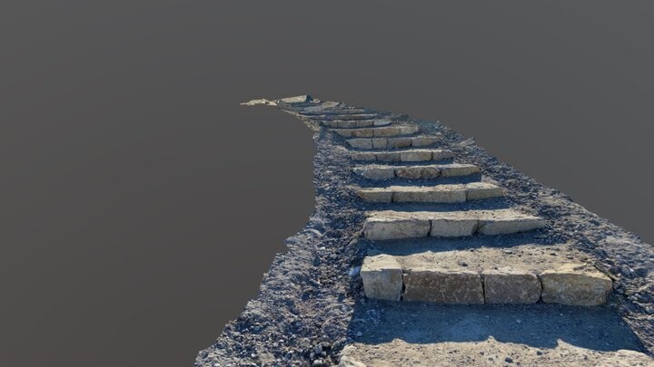 ArtStation - Stone stairs