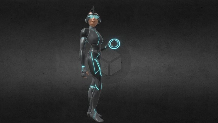 ArtStation - TRON Character Design and Model