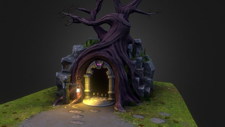 ArtStation - Cave Gate