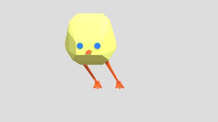 ArtStation - Low poly birds