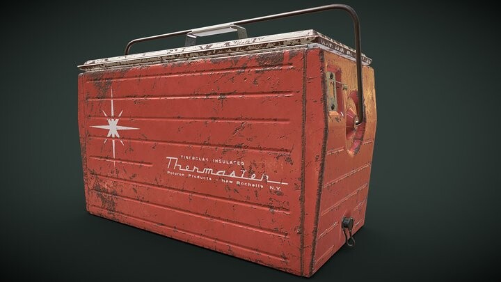 ArtStation - Vintage Thermaster Cooler - Final