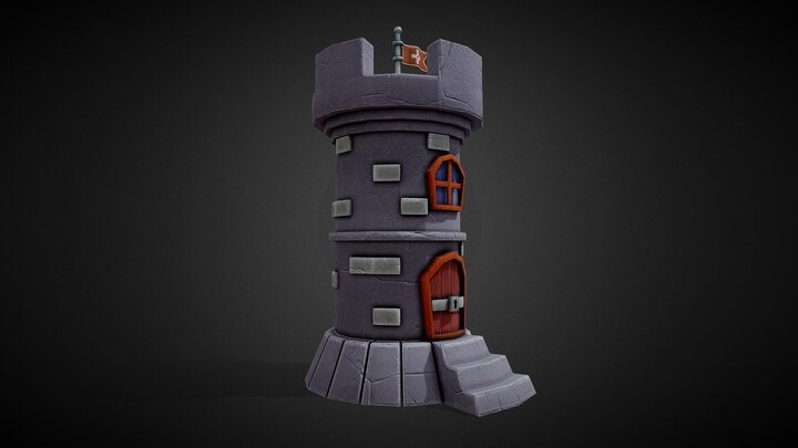 ArtStation - Stylized Castle