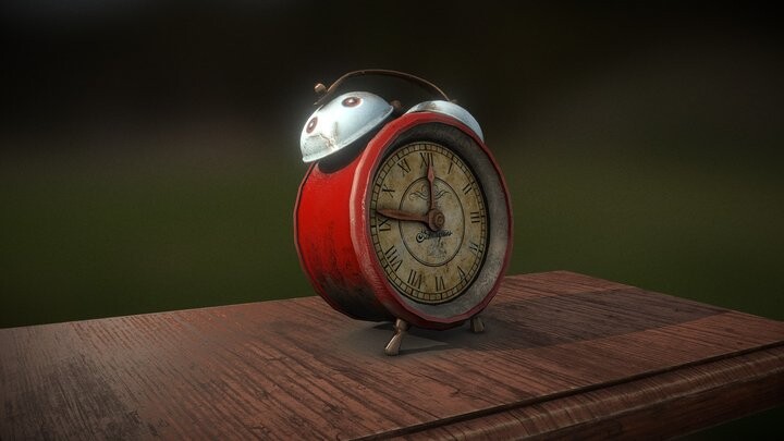 ArtStation - Alarm clock