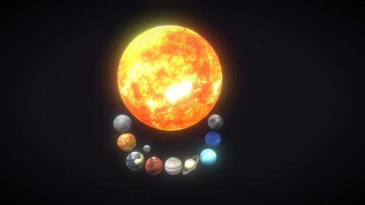 ArtStation - Photorealistic Solar System & Moon 2k Textures