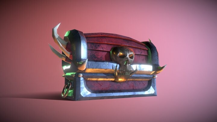 ArtStation - Skull Chest