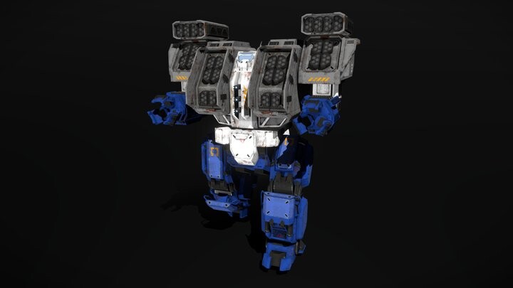 ArtStation - Assault Mech Barrage