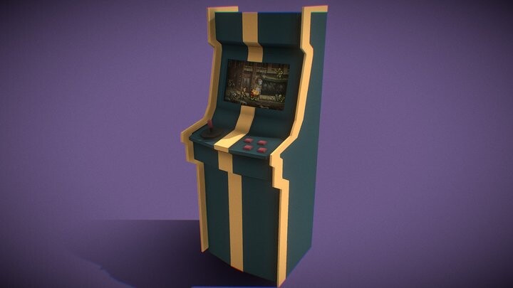 ArtStation - Arcade Machine