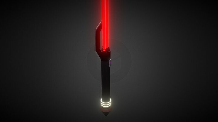 ArtStation - Sith Lightsaber