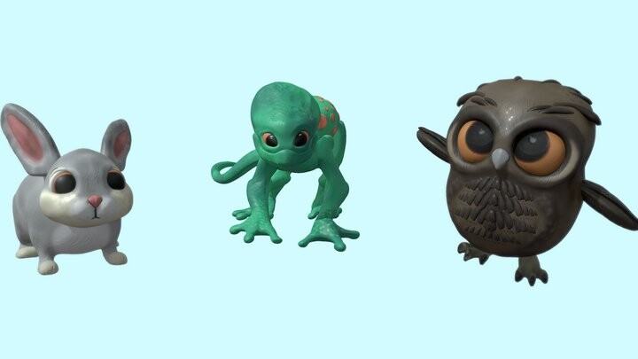 ArtStation - Cute Animals