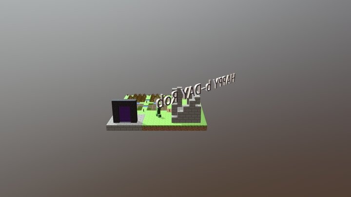 ArtStation - Minecraft Scene