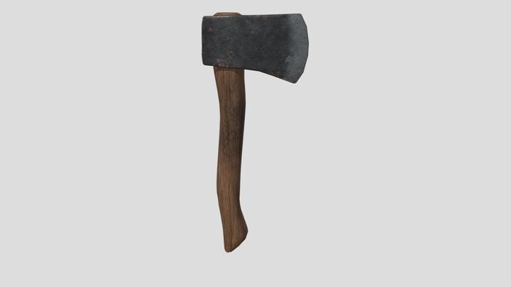ArtStation - Old Worn Axe