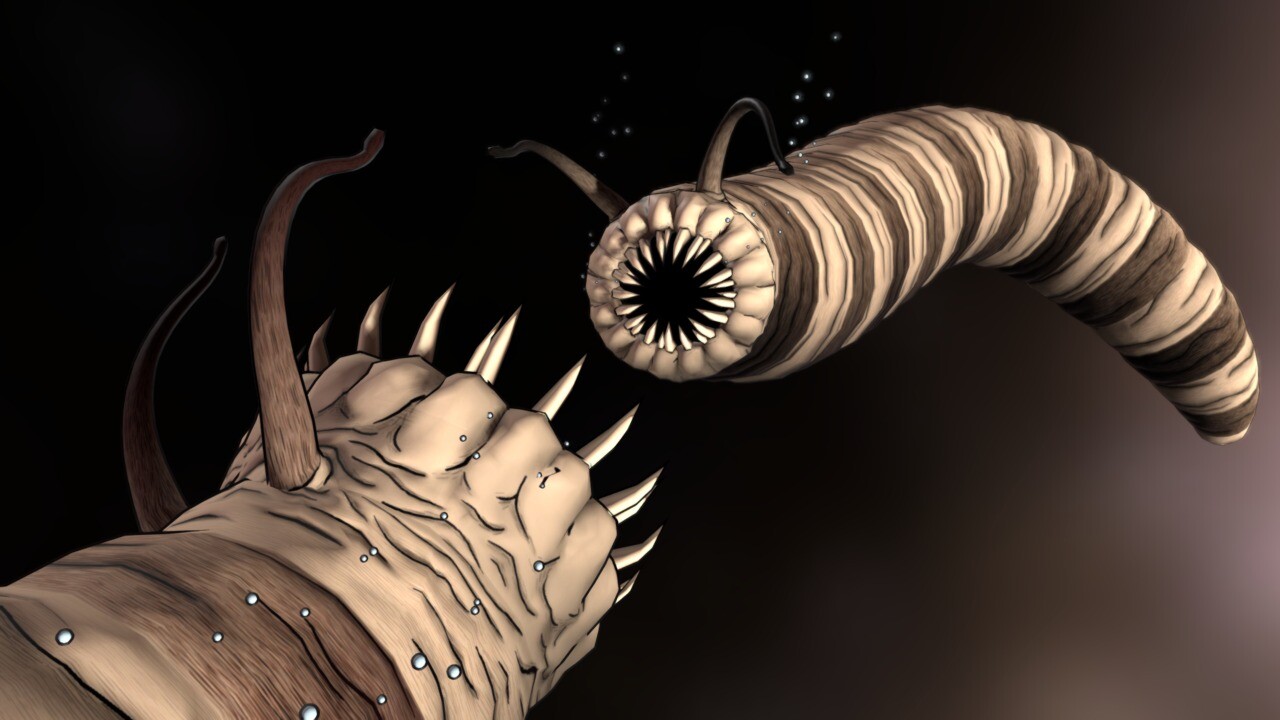 ArtStation - Monster Slug-Worm