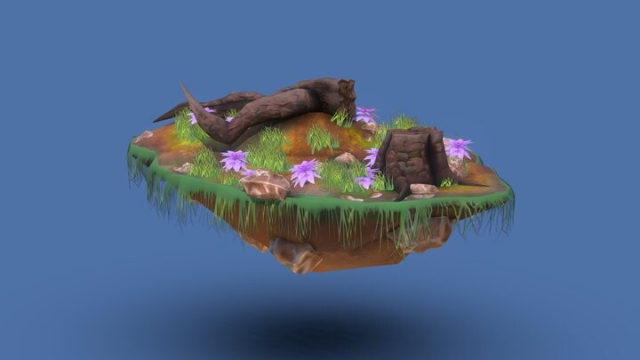 ArtStation - Floating Island