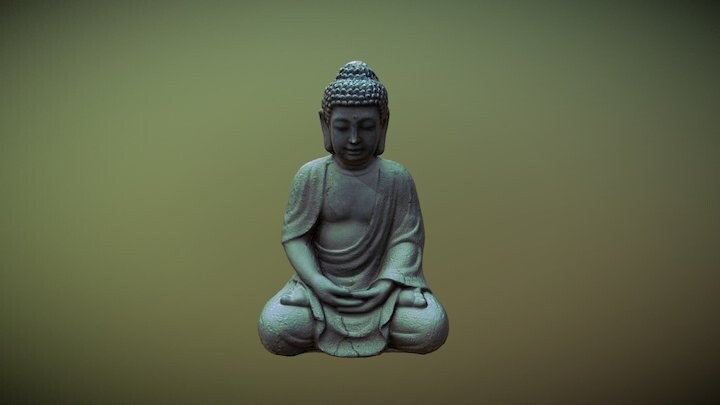 ArtStation - First Photogrammetry with Buddha
