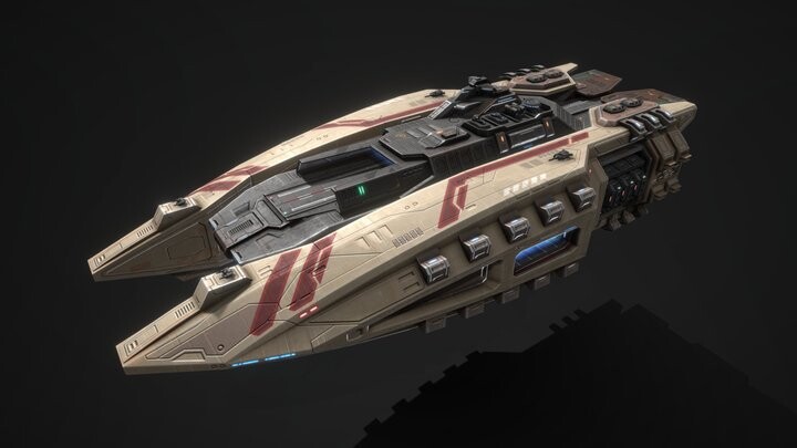 ArtStation - Valen Class Carrier