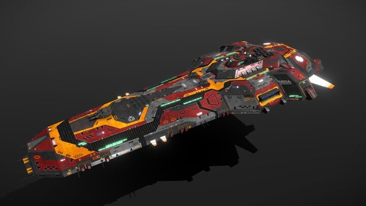 ArtStation - Guardian Class Cruiser