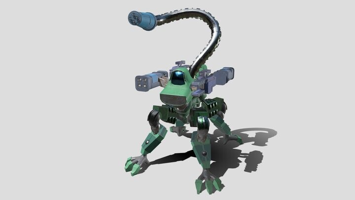 ArtStation - All Terrain Battle Bot
