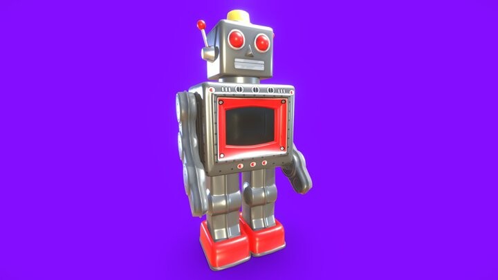 ArtStation - Retro Robot