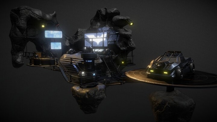 ArtStation - The Batcave