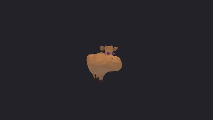 ArtStation - 3D Stylized Cow