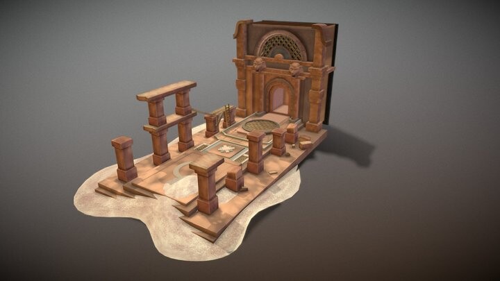 ArtStation - Forgotten Temple