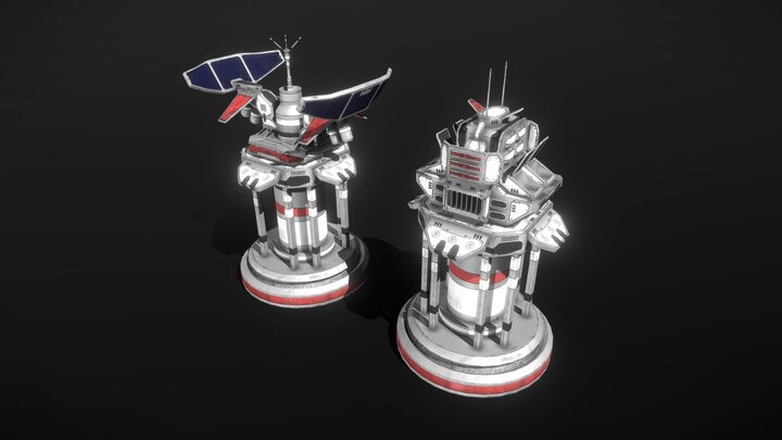 ArtStation - Shield + Concussion Turret