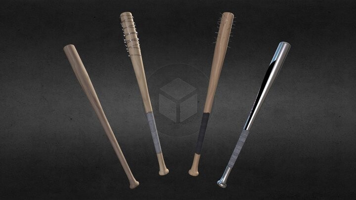 ArtStation - Weapons of the Apocalypse / Baseball Bats Set