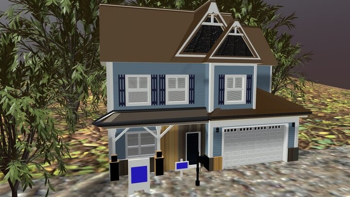 ArtStation - Textured House