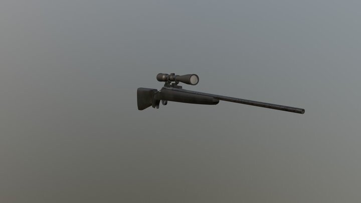 ArtStation - Custom Hunting Rifle