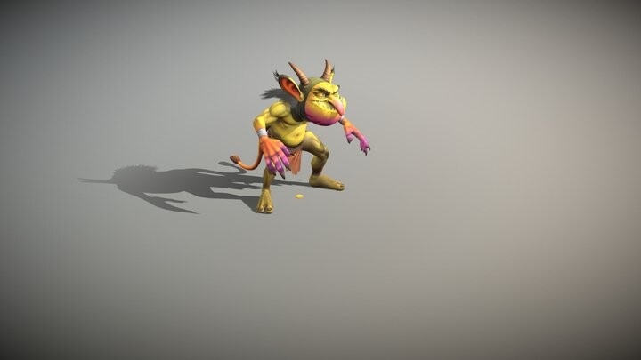 ArtStation - Goblin Idle, Walk and Run