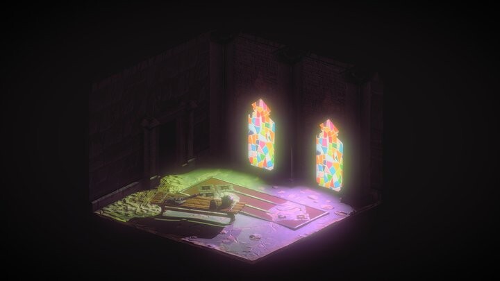 ArtStation - Isometric Dungeon Medieval