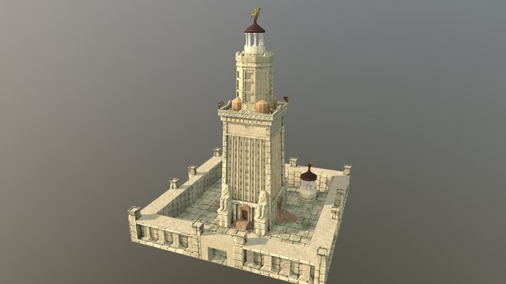 ArtStation - Lighthouse of Alexandria