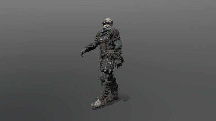 ArtStation - Soldier walk