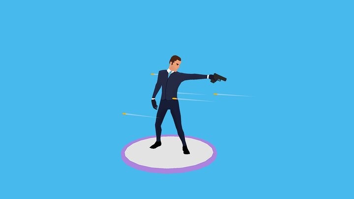 ArtStation - Agent Character 3D