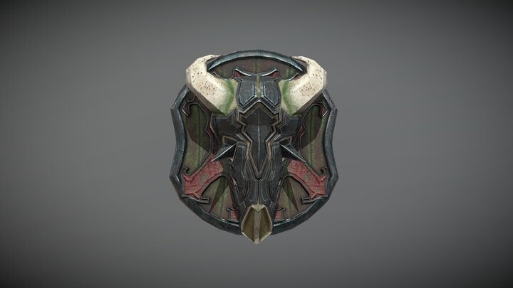 ArtStation - Skull Shield