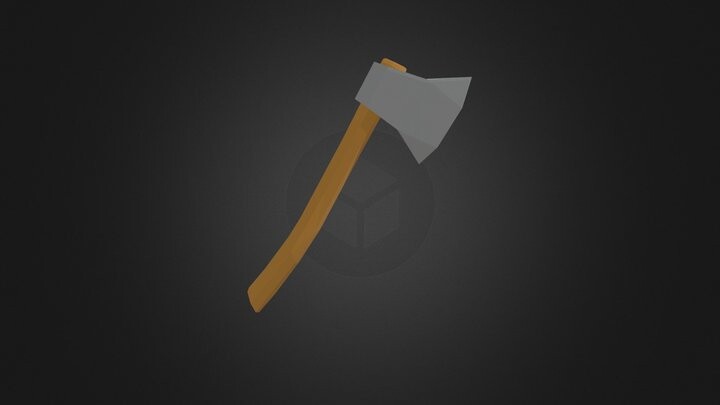 ArtStation - Low Poly Axe