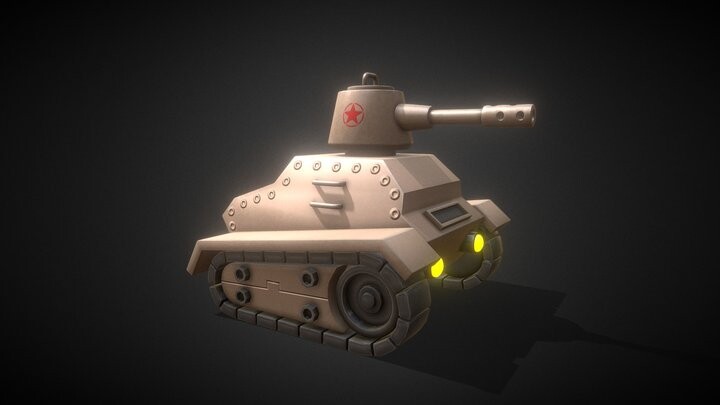 ArtStation - Stylized Tank
