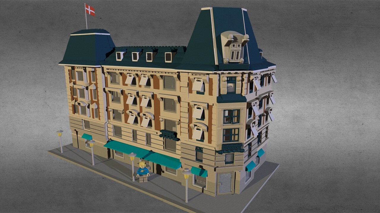 ArtStation - Copenhagen Lego Modular