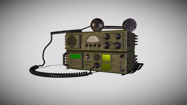 ArtStation - Military Radio