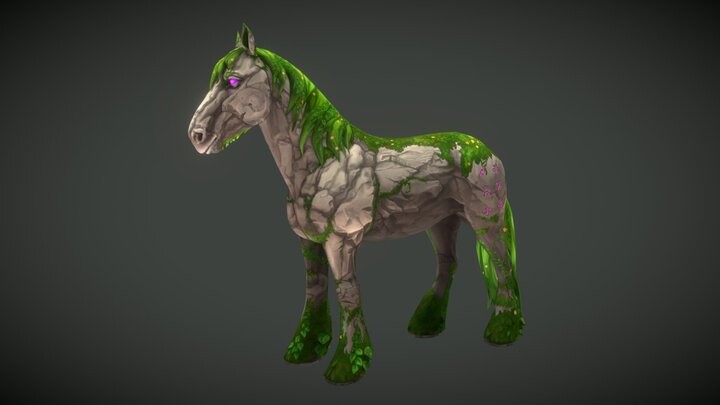 ArtStation - Star Stable magical horse runestone Petra
