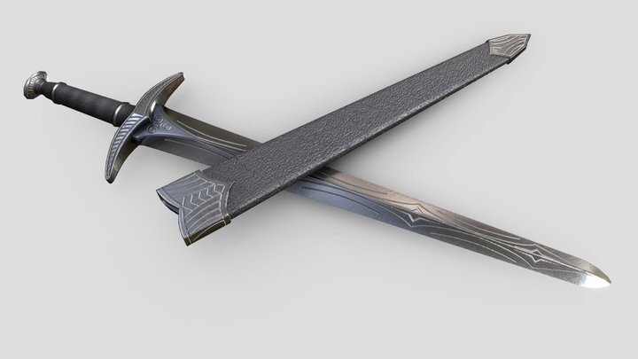 ArtStation - Single-handed longsword