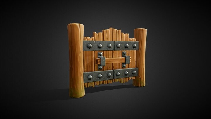 ArtStation - Stylized Gate