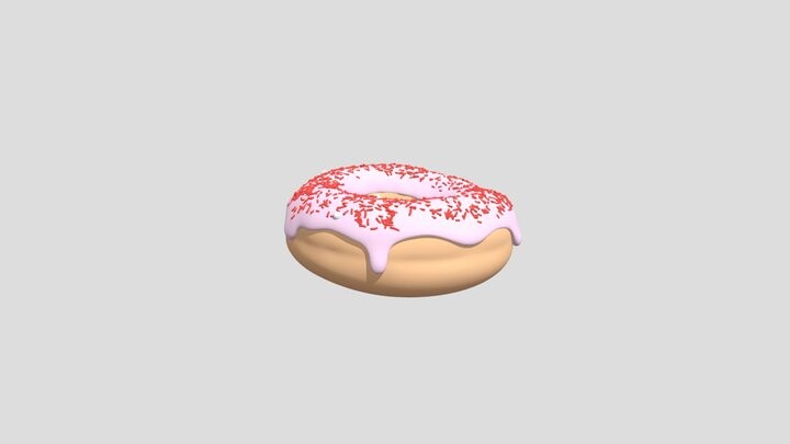 ArtStation - Glazed Donut