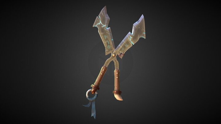 ArtStation - Stylized Scissors of Doom
