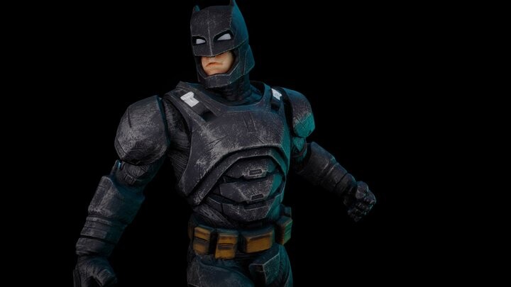 ArtStation - Batman vs Superman - Batman armored