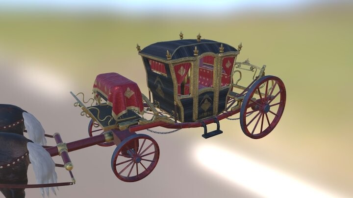 ArtStation - XVIIIth century Coach