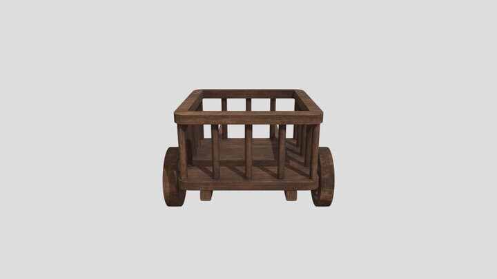 ArtStation - Simple Medieval Cart